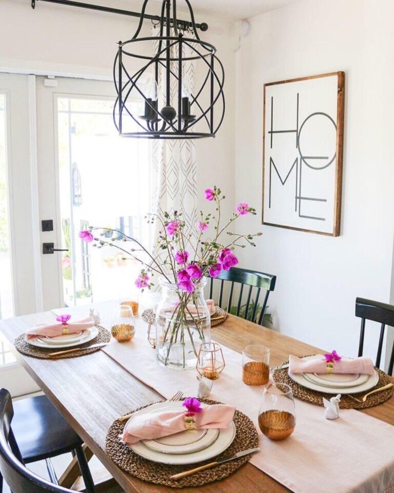 18 Mesmerizing Spring Tablescapes for Elegant Dining