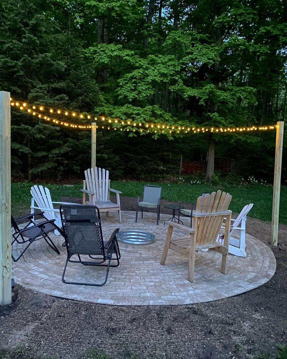 14 DIY Patio Light Pole Ideas for Brighter Evenings