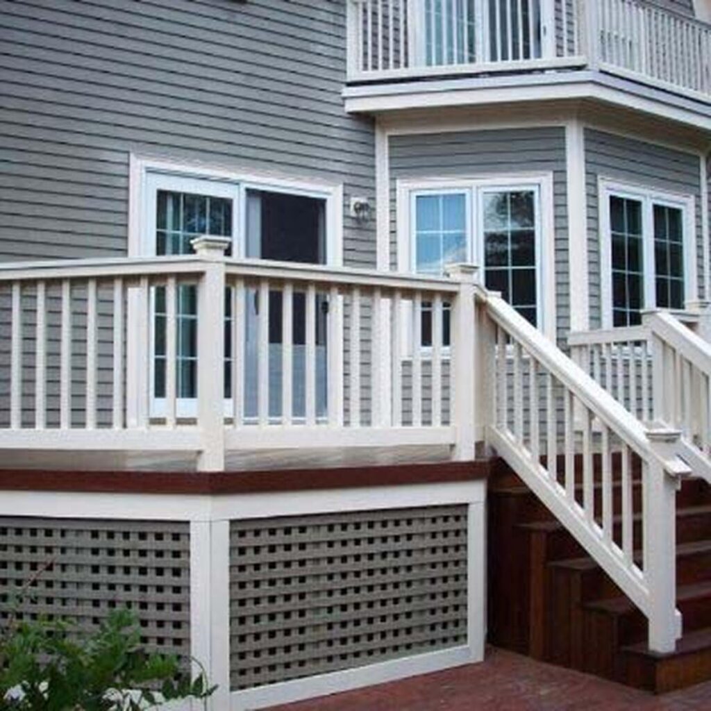 22 Under Deck Lattice Ideas to Maximize Outdoor Space