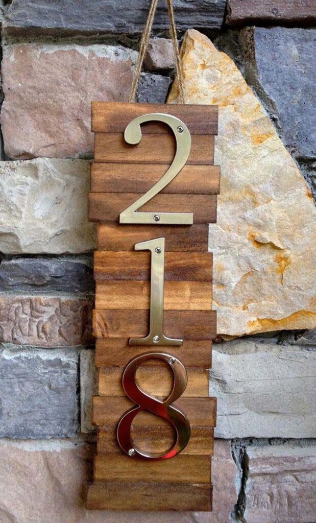 64 Best House Number Ideas for a Unique Entrance