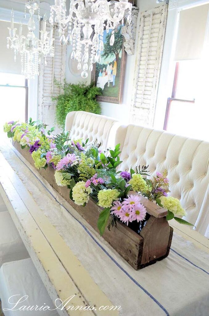 20 Beautiful Rustic Wooden Box Centerpiece Ideas for Every Occasion
