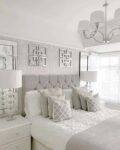 37 Luxurious Silver Bedroom Designs to Dazzle