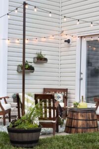 20 Incredible Patio String Light Ideas to Brighten Your Backyard Garden