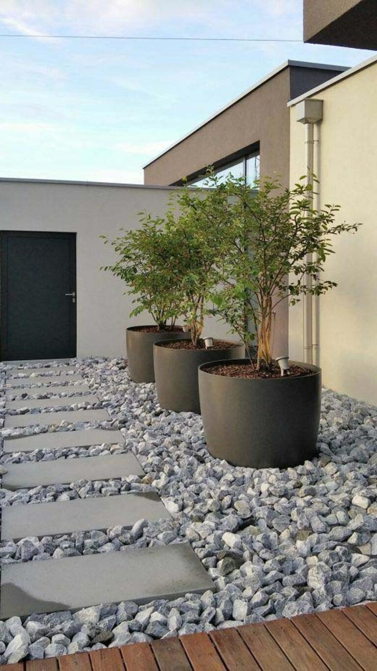 18 Creative Grey Rock Landscaping Ideas for Your Yard
