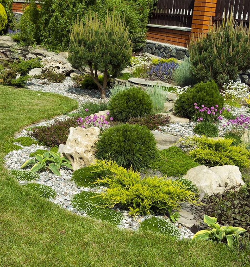 13 Creative Boulders Landscaping Ideas for Gorgeous Yard