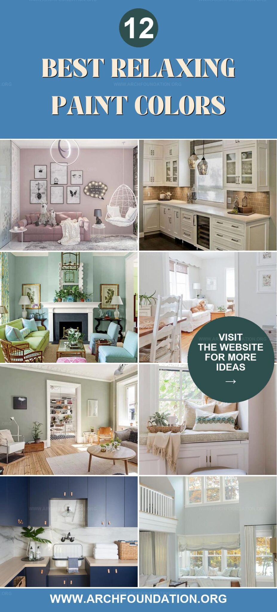 12 Tranquil Paint Colors to Make Any Room Instantly Relaxing