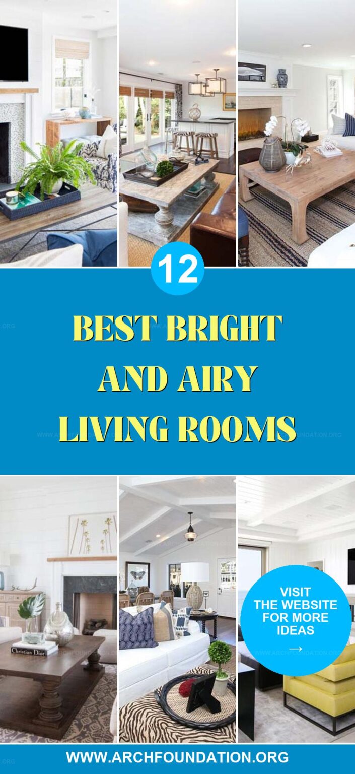 12 Bright and Airy Living Room Ideas You’ll Love