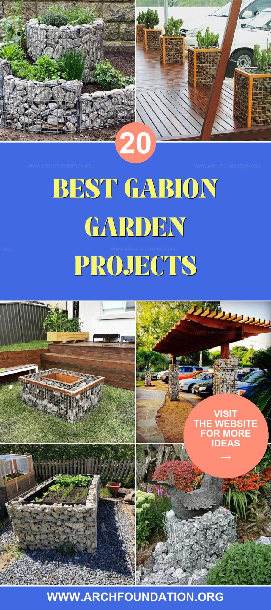 20 Beautiful Gabion Garden Projects to Elevate Your Outdoor Space