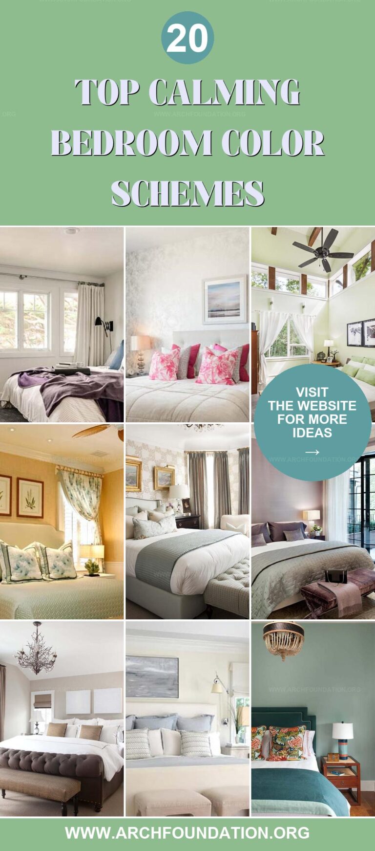 20 Best Calming Bedroom Colors for Peaceful Atmosphere