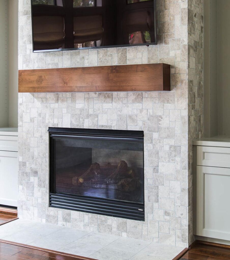 58 Gorgeous Fireplace Tile Ideas