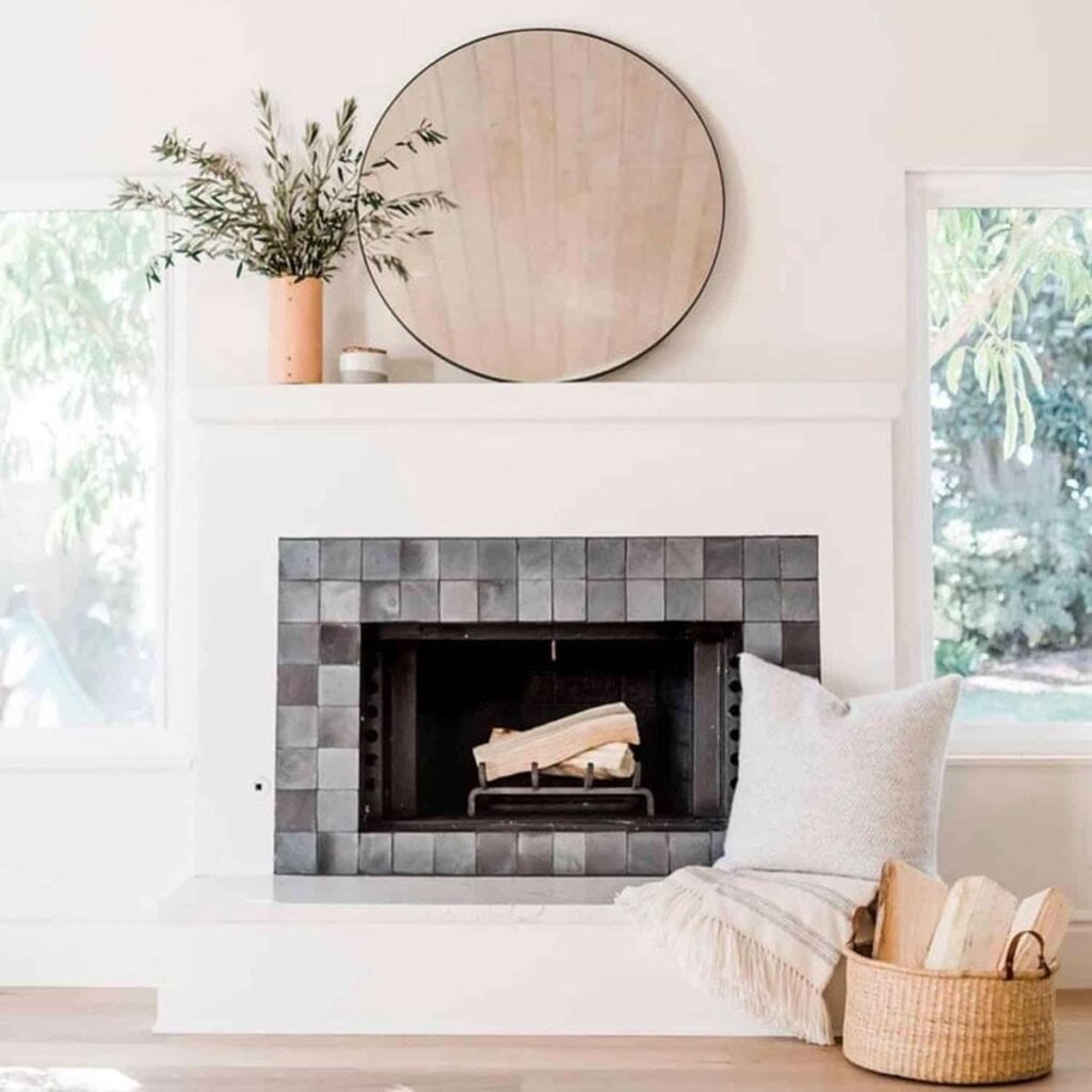 58 Gorgeous Fireplace Tile Ideas