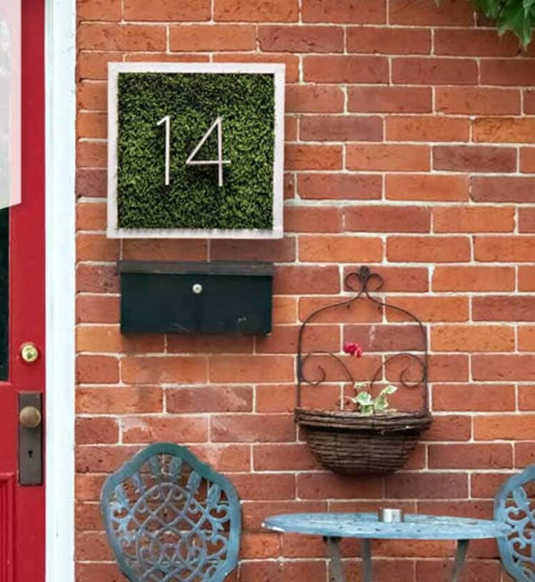 62 Creative House Number Ideas That Make a Statement