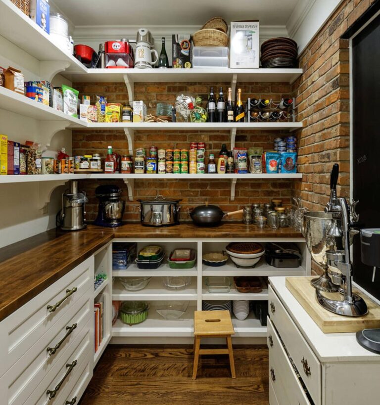 44 Creative Walk-In Pantry Designs to Maximize Space