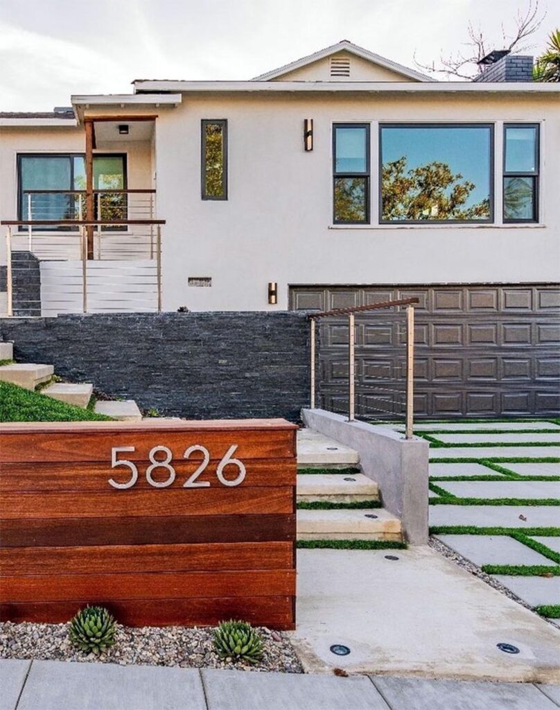 62 Creative House Number Ideas That Make a Statement