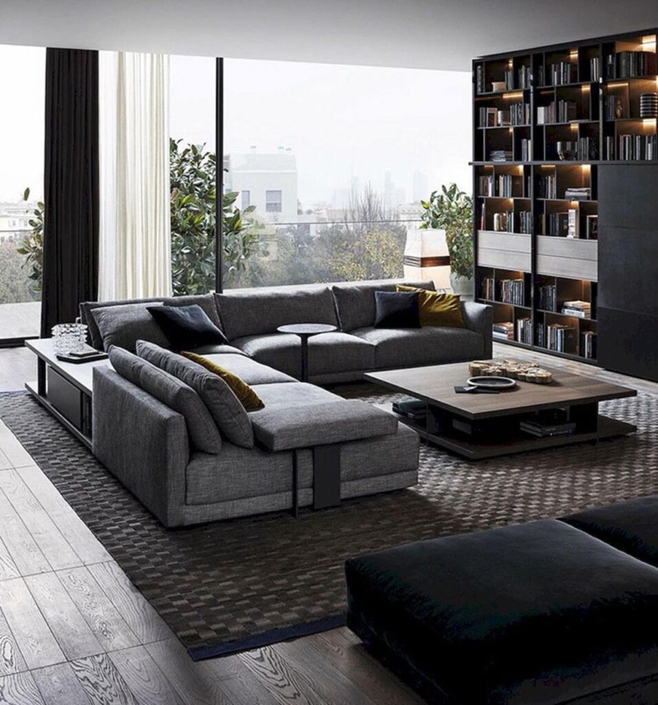 57 Masculine Living Room Ideas for a Strong and Stylish Space