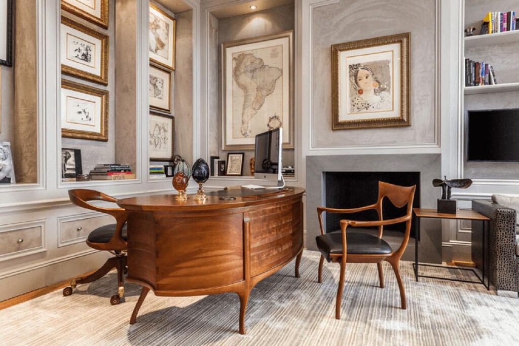 55 Top Masculine Mens Home Office Styles to Try