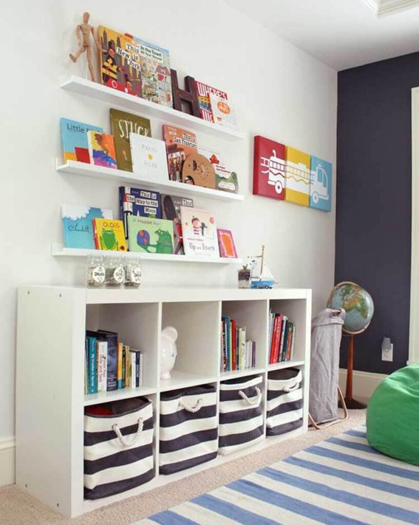 77 Cool Toy Storage Ideas to Declutter with Style