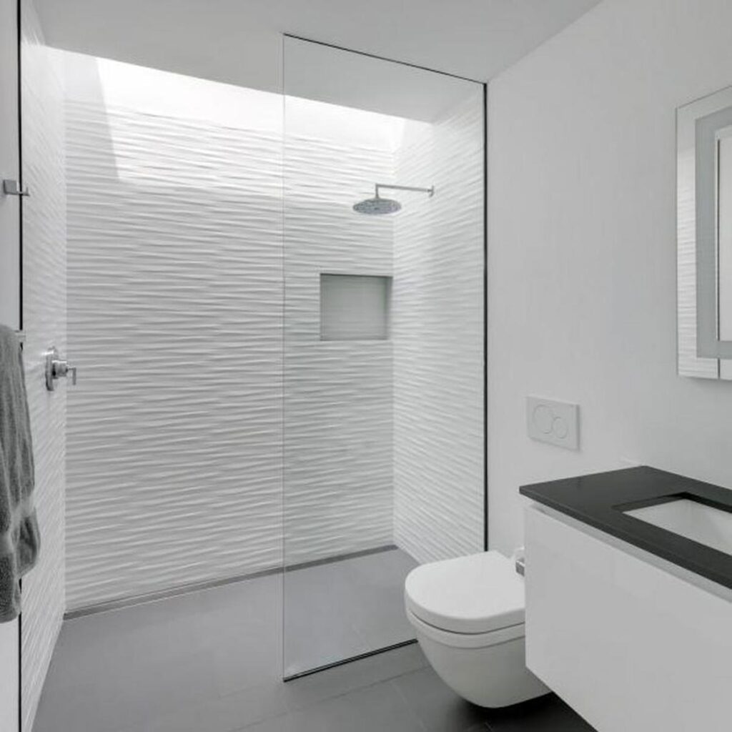 63 Beautiful Doorless Walk-In Shower Ideas to Inspire You