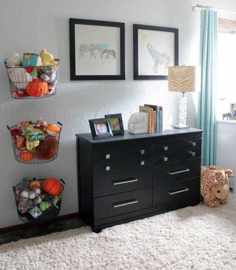 77 Cool Toy Storage Ideas to Declutter with Style