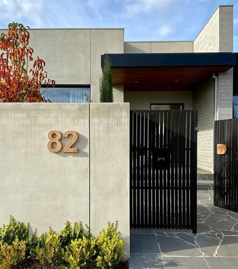 62 Creative House Number Ideas That Make a Statement
