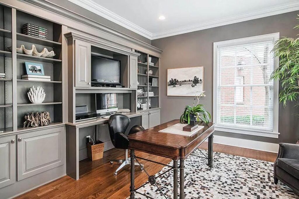 55 Top Masculine Mens Home Office Styles to Try