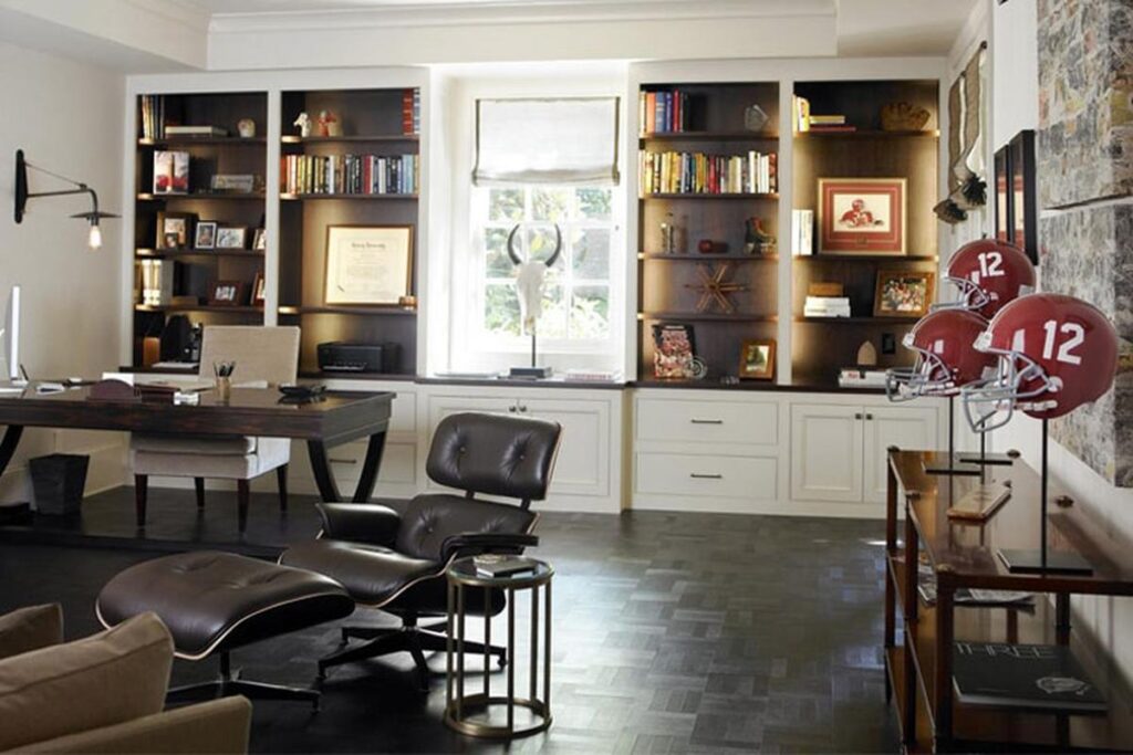 55 Top Masculine Mens Home Office Styles to Try