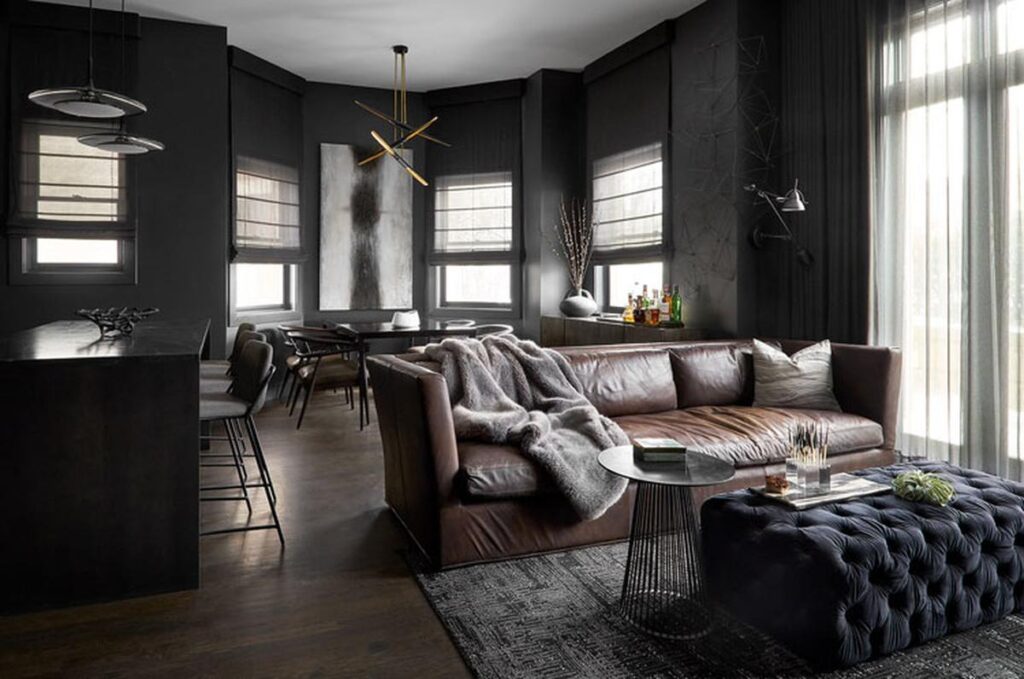 57 Masculine Living Room Ideas for a Strong and Stylish Space