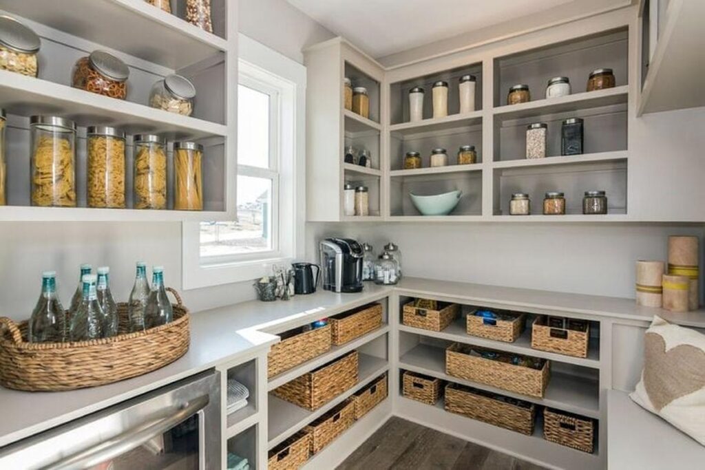 44 Creative Walk-In Pantry Designs to Maximize Space