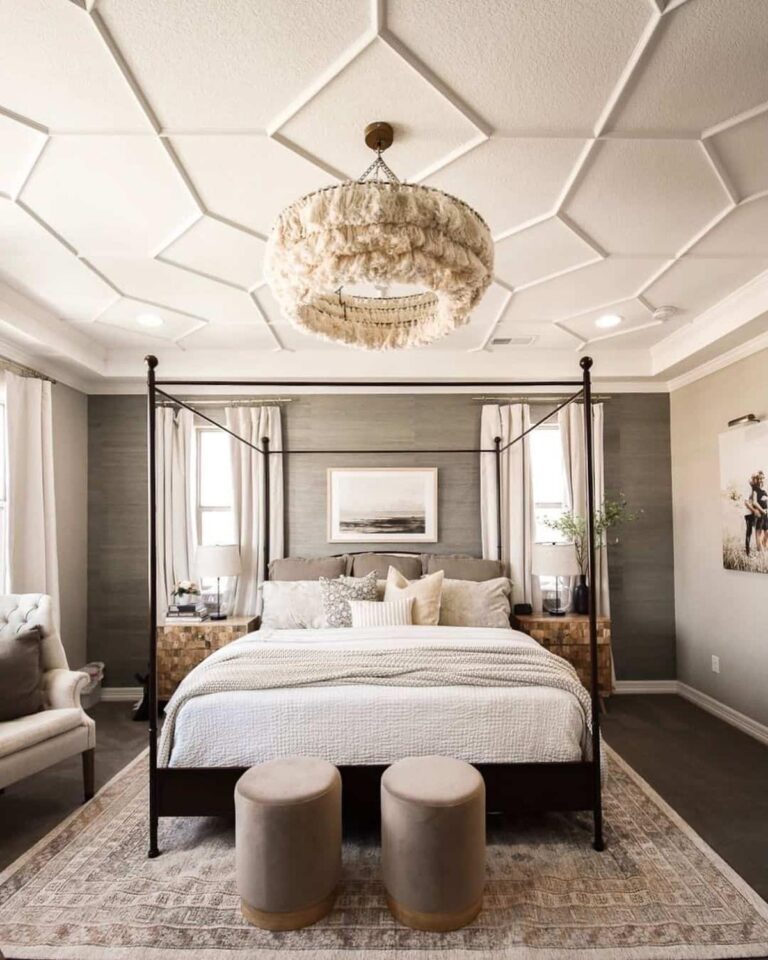 30 Inspiring Bedroom Ceiling Designs That Will Dazzle You ...