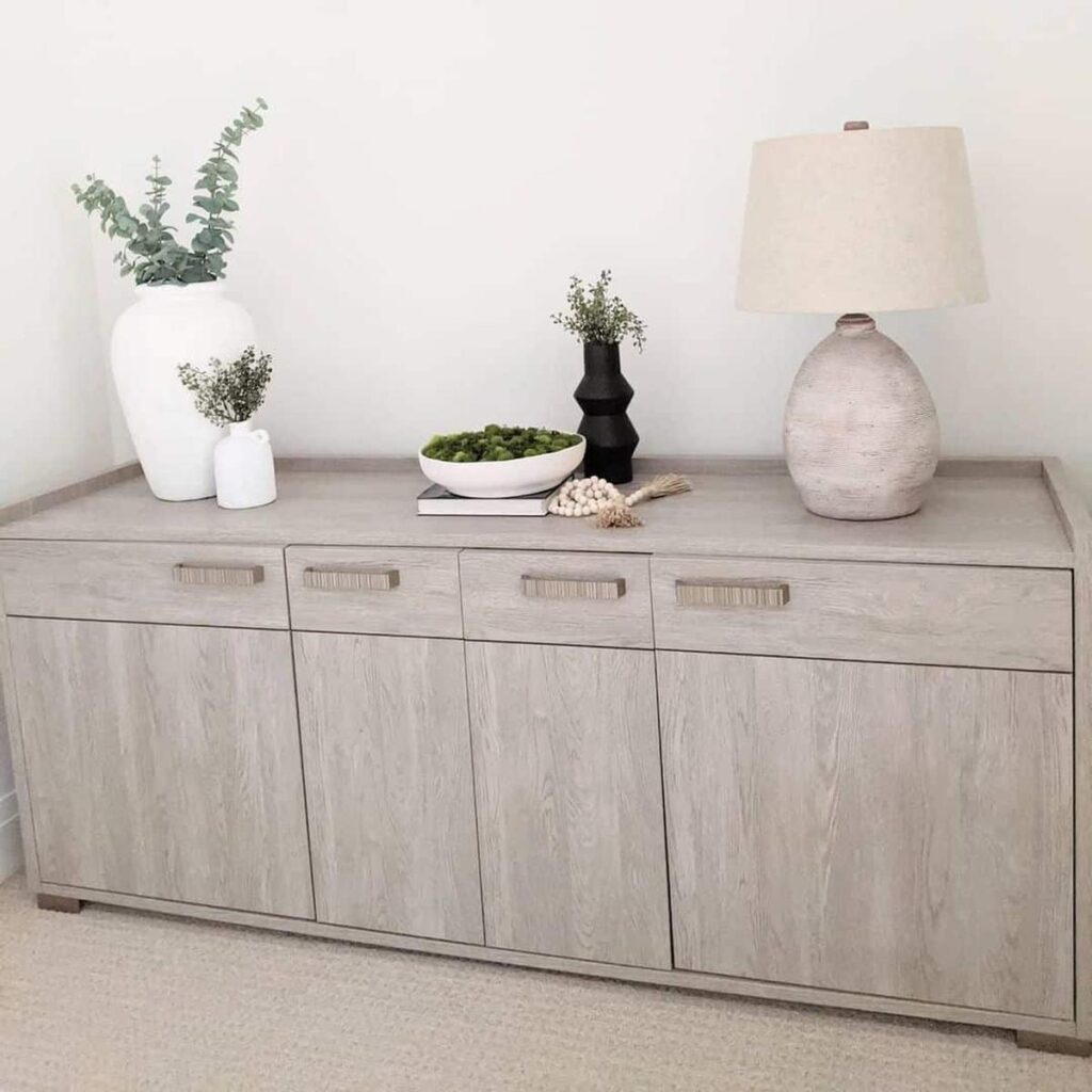 28 Grey Sideboard Ideas for a Room You’ll Love to Copy -Architectural ...
