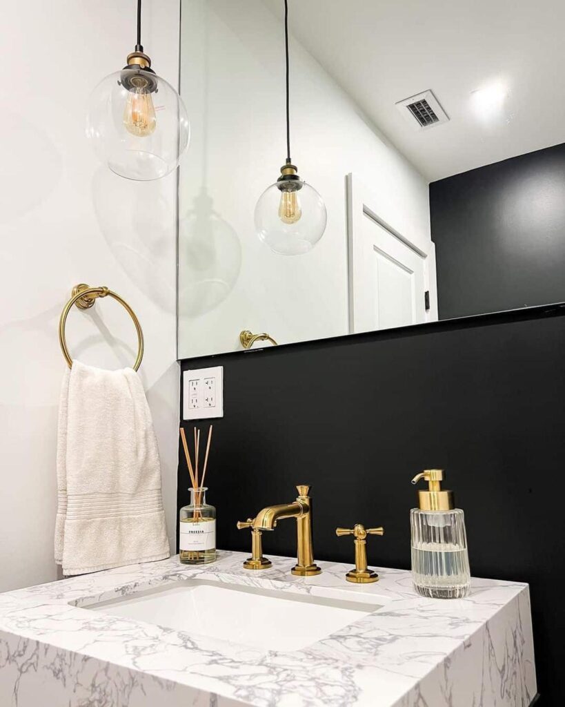 29 Modern Powder Room Ideas to Refresh Your Space -Architectural Foundation