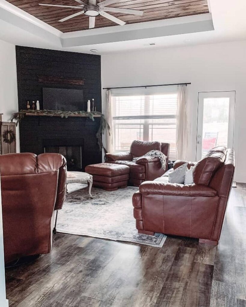26 Inviting Brown Living Room Designs for Relaxation -Architectural ...