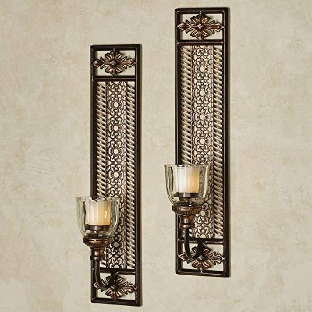 37 Stylish Fireplace Sconces to Light Up Your Living Room ...