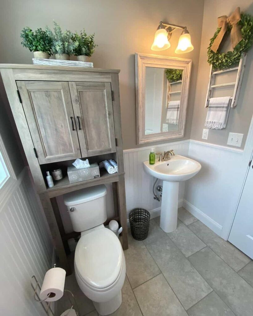 23 Over Toilet Decor Ideas to Add Style and Storage -Architectural ...