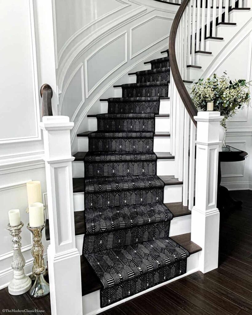 16 Sophisticated Curved Staircase Ideas for Grand Entrance ...
