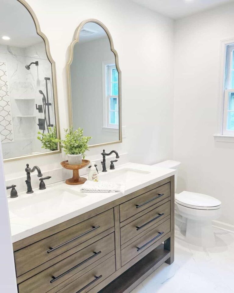 24 Trendy Powder Room Vanities to Check Out -Architectural Foundation