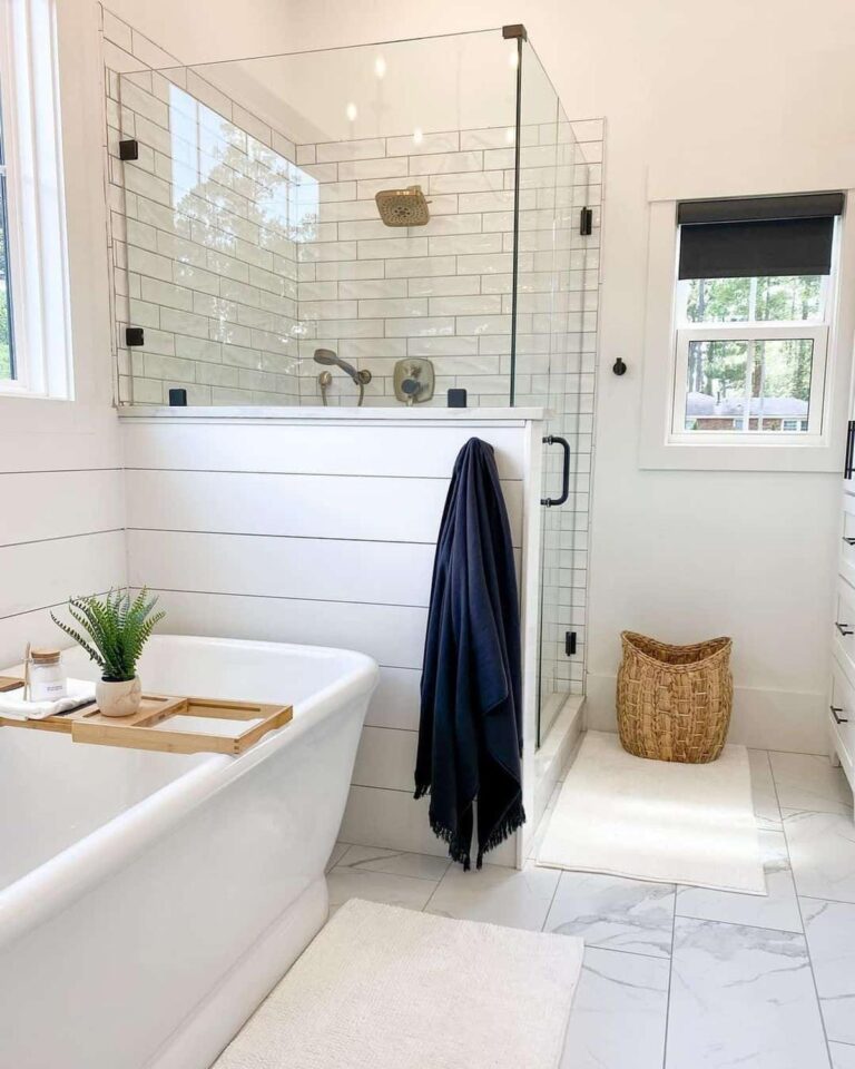 25 Clever Shower Curb Ideas for a Sleek Look -Architectural Foundation