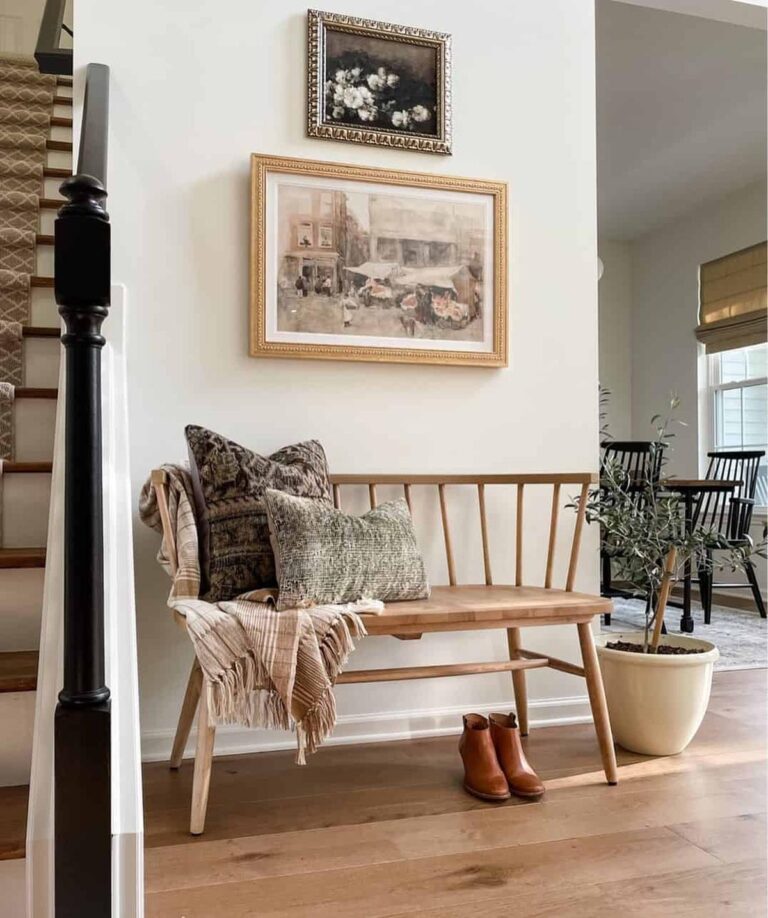 51 Ideal Farmhouse Entry Bench for a Warm Welcome -Architectural Foundation