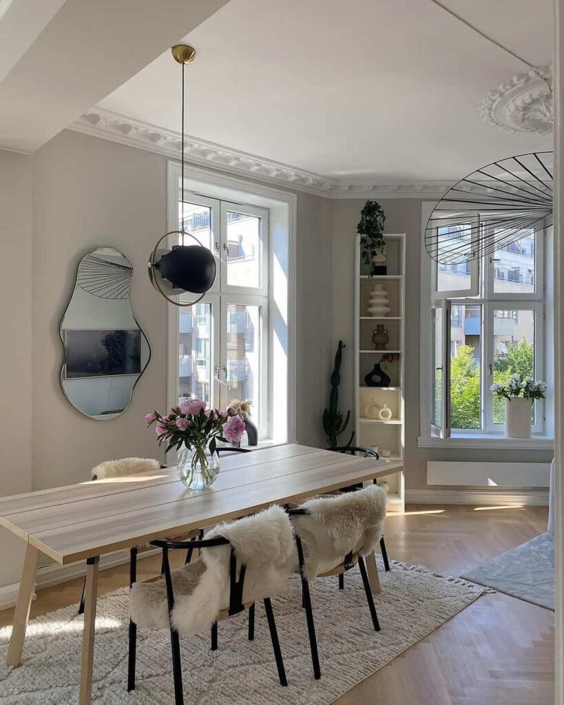 30 Beautiful Farmhouse Mirrors That Transform Your Dining Area ...