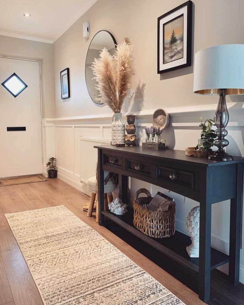 30 Entryway Console Table Styling Ideas -Architectural Foundation