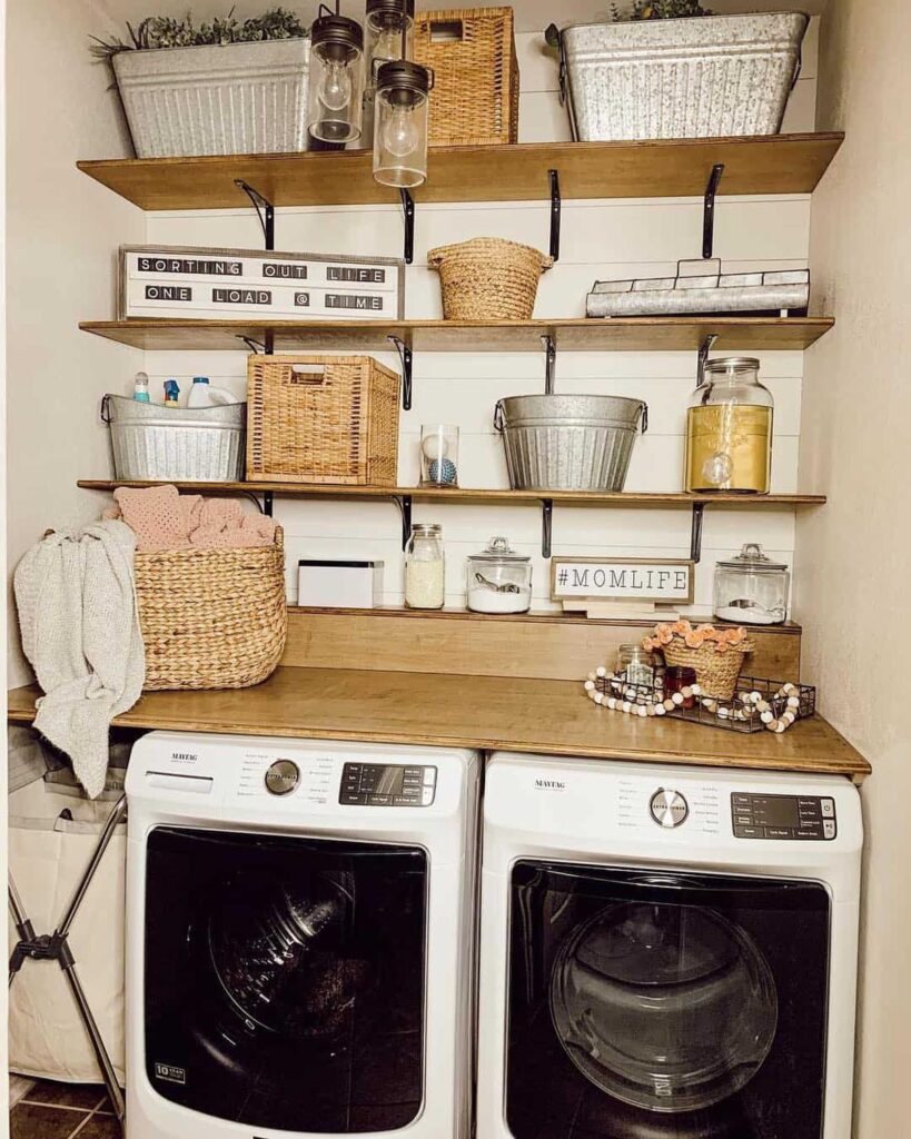 19 Top Rustic Laundry Room Designs for Cozy Homes -Architectural Foundation