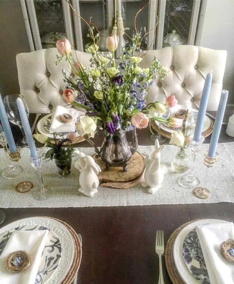 30 Stylish Easter Table Decor Ideas to Celebrate Spring in Elegance ...