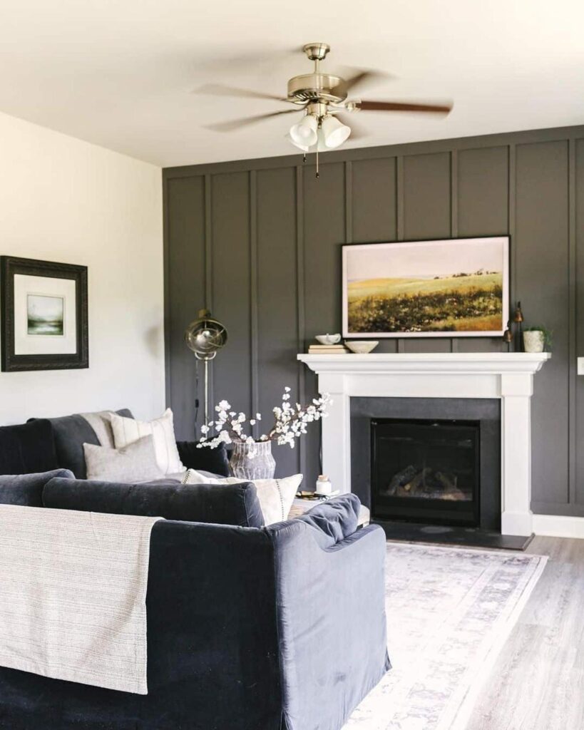 24 Gray Living Room Accent Wall Ideas for a Modern Twist -Architectural ...