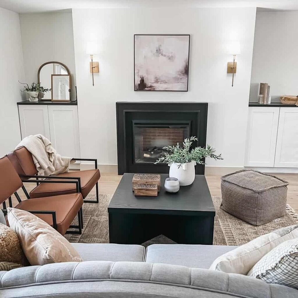 30 Clever Fireplace Cabinet Designs for Added Functionality ...