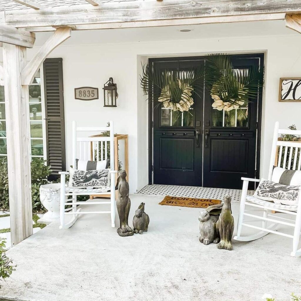 17 Elegant Black Double Front Doors to Consider -Architectural Foundation