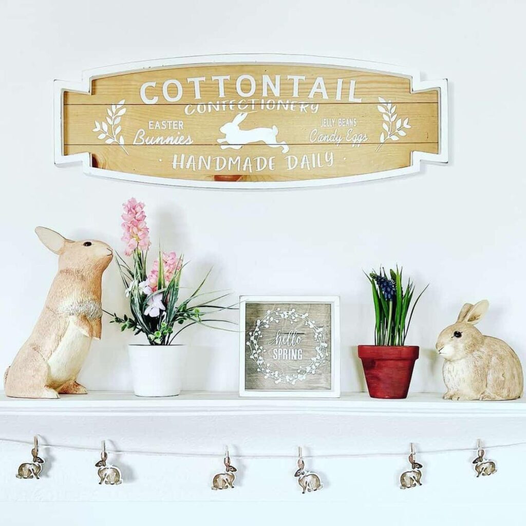 35 Adorable Easter Bunny Decorations to Celebrate -Architectural Foundation