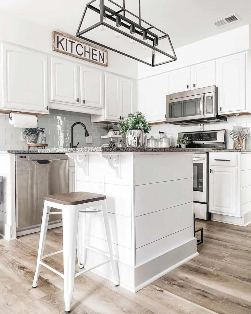 34 Beautiful Kitchen Island Back Panels That Showcase Style ...