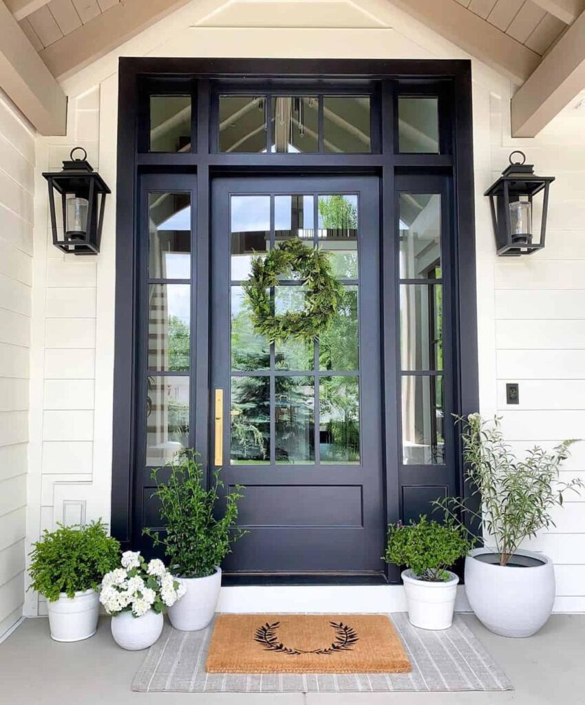 33 Inspiring Front Door Ideas with Sidelights to Transform Your ...