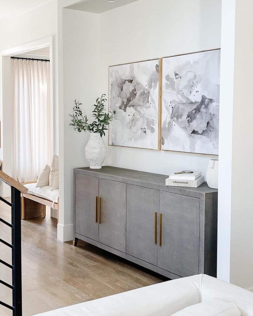 28 Grey Sideboard Ideas for a Room You’ll Love to Copy -Architectural ...