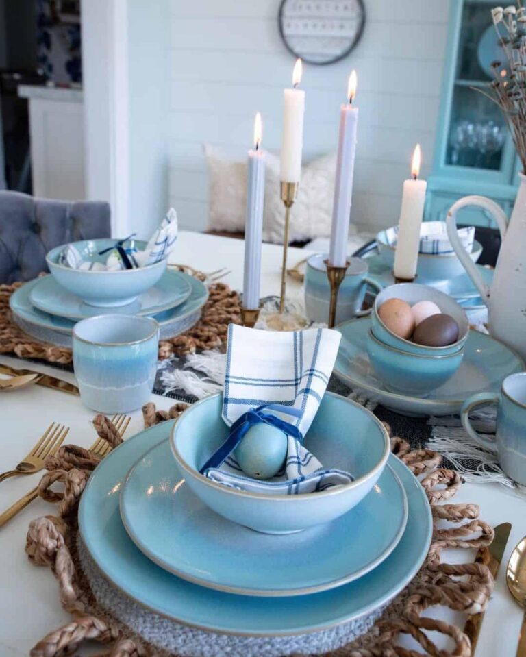 30 Easy and Chic Easter Table Decor Ideas You Can Do in a Flash ...